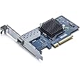 Amazon.com: 10Gb PCI-E NIC Network Card, Single SFP+ Port, with Intel 82599EN Controller, PCI ...