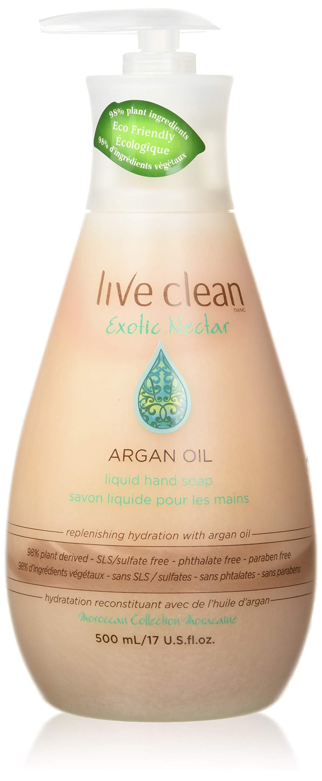 Amazon.com : Live Clean Fresh Water Hydrating Liquid Hand Soap, 500 mL ...