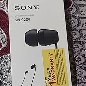 Sony WI-C200 Wireless Neck-Band Headphones with up to: Amazon.in ...