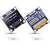 Frienda 10 Pieces I2C OLED Display Module OLED Display Screen Driver IIC I2C Tabellone Seriale ...