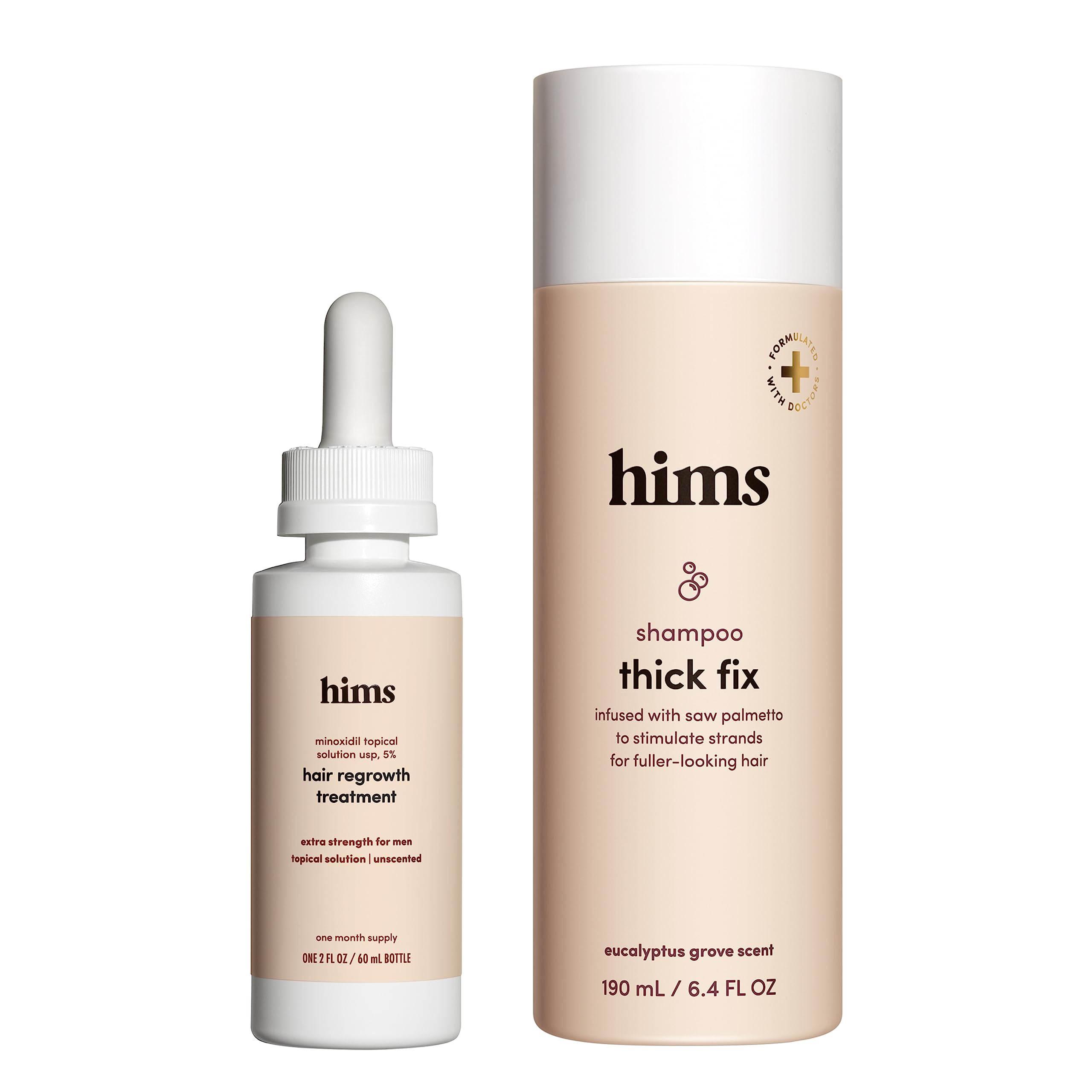 Mua hims Thick Fix Shampoo & Minoxidil Serum - Hair Loss Treatment For ...