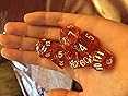 Amazon.com: REINDEAR 7 Die Polyhedral Role Playing Game Dice Set with ...