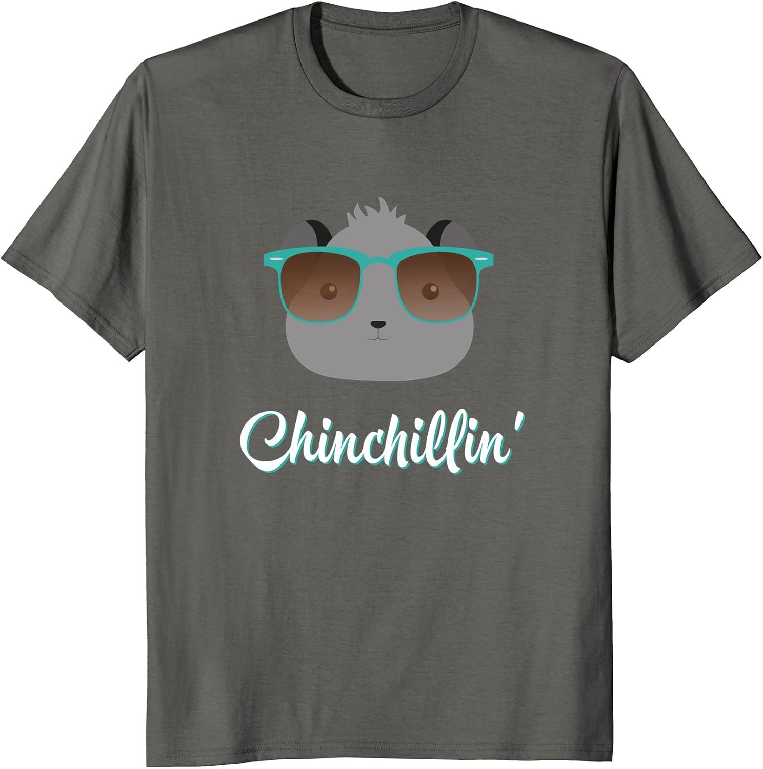 Amazon.com: Funny Chinchilla Shirt: Chinchillin' Sunglasses Tee: Clothing