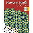 Moroccan Motifs: Coloring for Artists (Creative Stress Relieving Adult ...