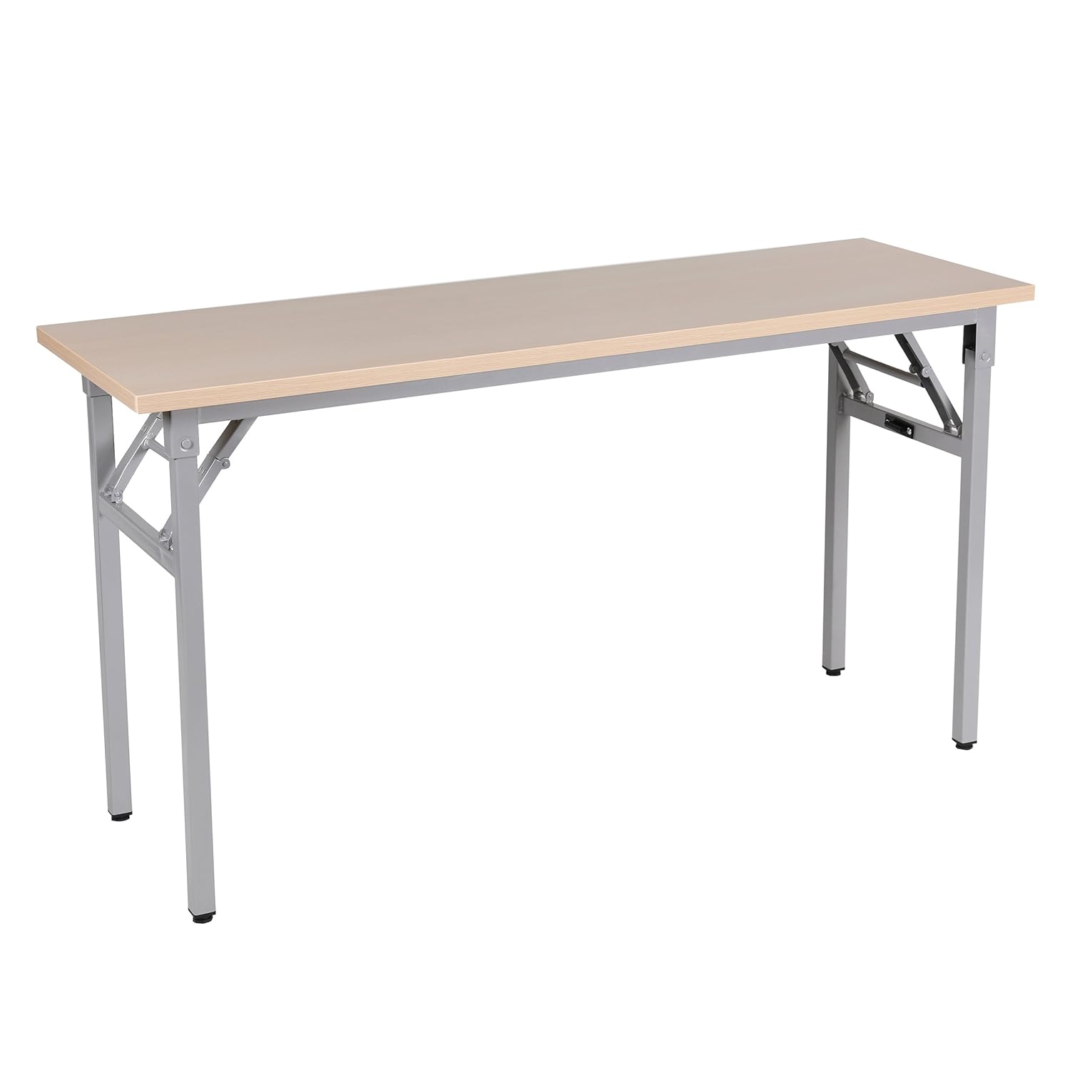 Amazon.com: Sunon Folding Training Table 55" Rectangle Wood Folding ...