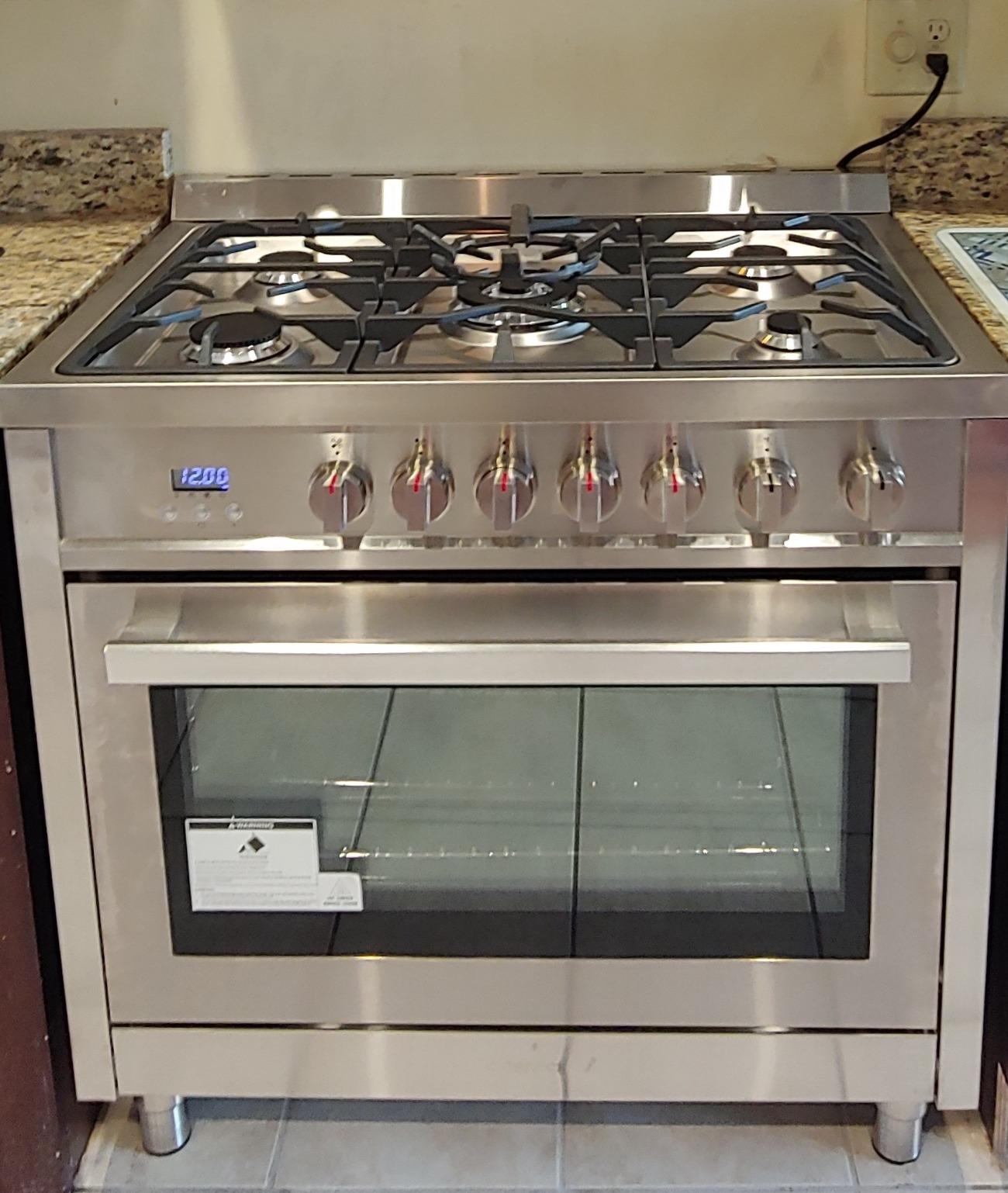 $52/mo - Finance COSMO COS-965AGFC 36 in. Gas Range with 5 Burner ...