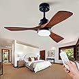 Amazon.com: BOOMJOY 42'' Ceiling Fans with Lights and Remote Control, 6 ...