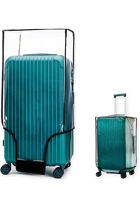 clear plastic suitcase protector