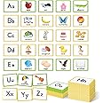 Amazon.com: EAMAY Alphabet Pocket Chart Cards for Classroom, Bulletin ...