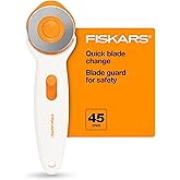 Amazon.com: Fiskars 45mm Comfort Stick Rotary Cutter for Fabric ...