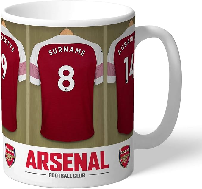 Arsenal FC Mug personnalisable: Amazon.fr: Cuisine & Maison