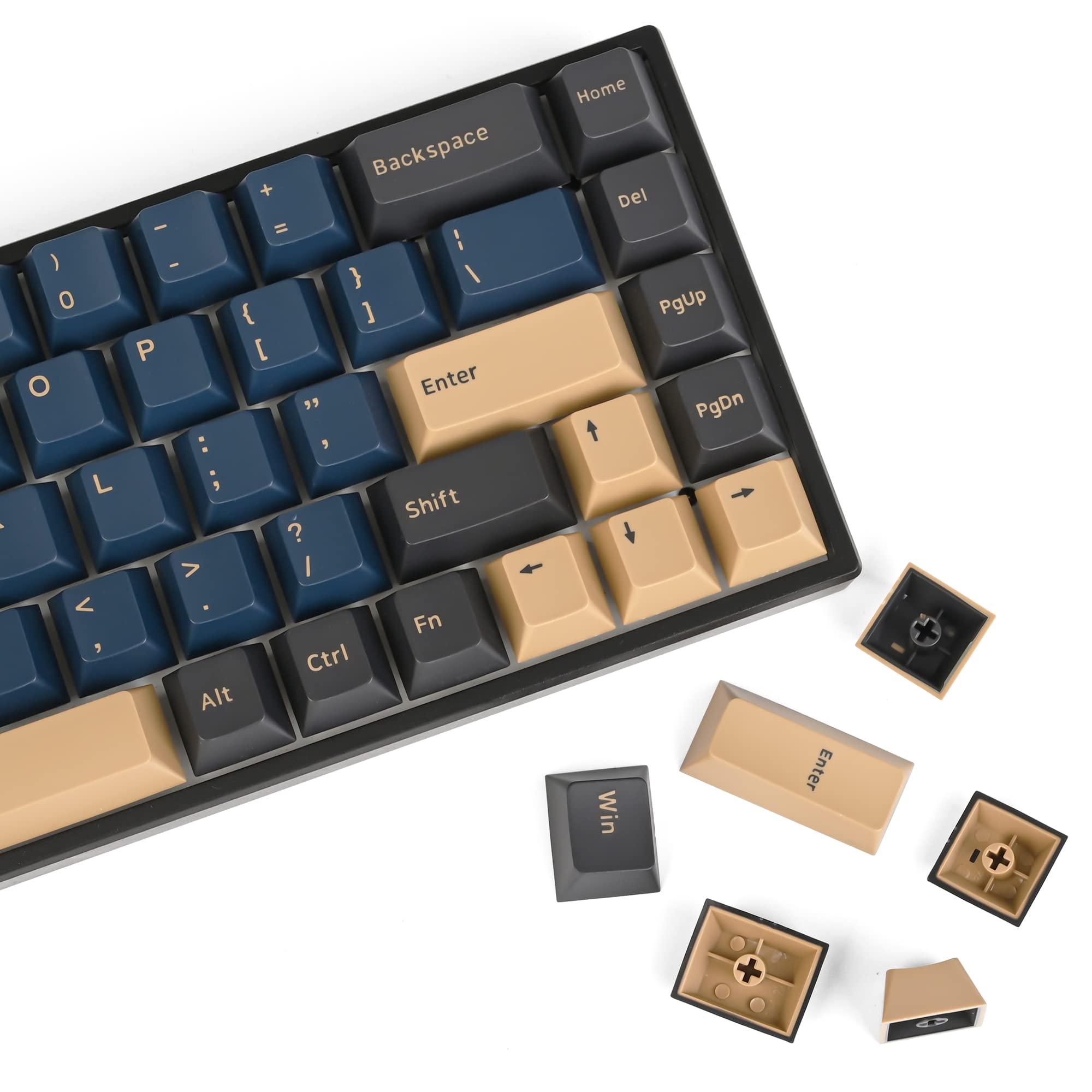 Mua Guffercty kred Blue Samurai PBT Keycaps Cherry Profile 170-Key ...