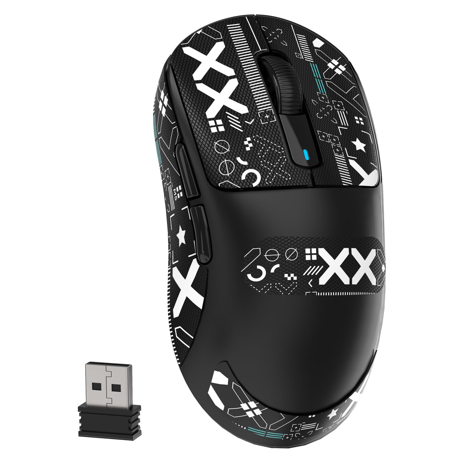 MAMBASNAKE Attack Shark X3 Wireless Gaming Mouse, 49g Ultralight ...