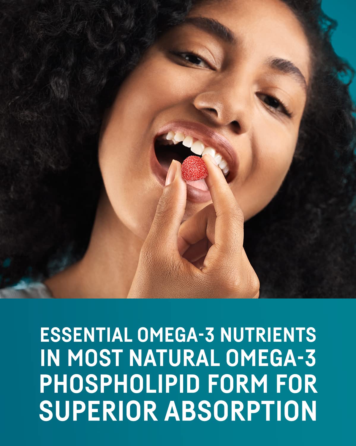 Mua Kori Krill Oil Omega-3 Gummies for Adults | Supports Heart, Brain ...