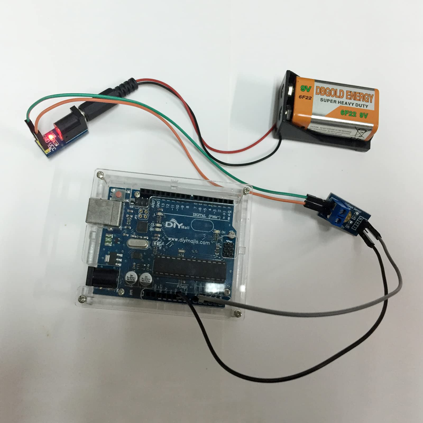 Mua Voltage Tester Sensor Measurement Detection Module DC 0-25V ...