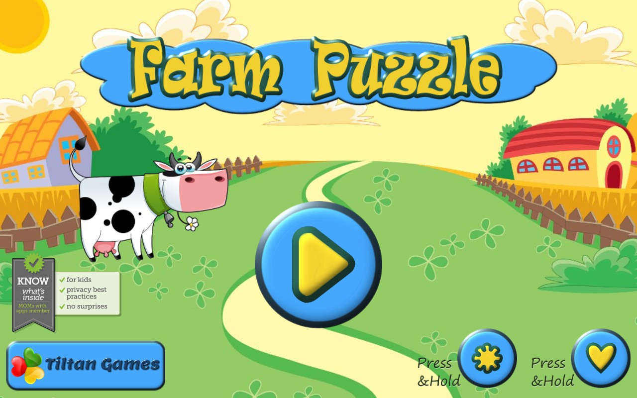 Funny Farm Animals - Preschool and Kindergarten Learning Games for Kids ...
