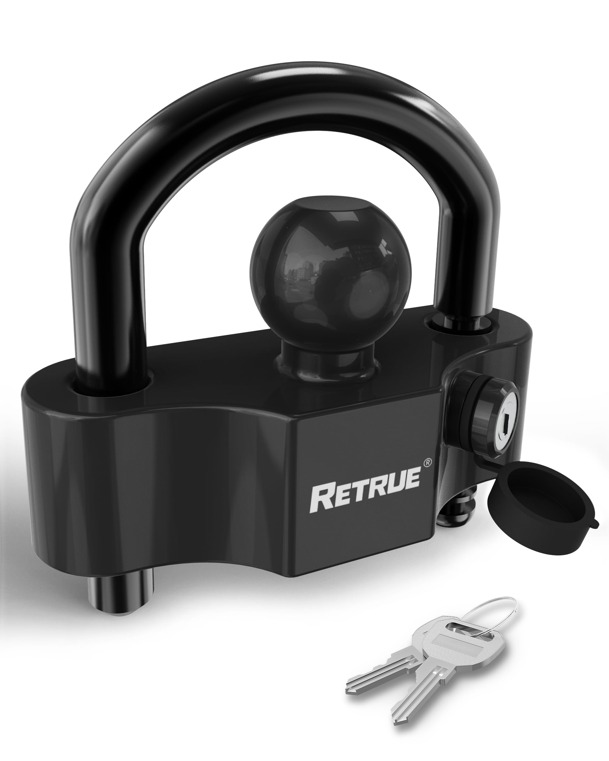 RETRUE Universal Coupler Lock Trailer Locks Ball Hitch Trailer Hitch ...