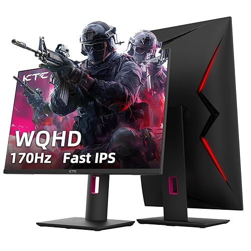 KTC 27'' 2K 170Hz Gaming Monitor - Fast IPS 1ms GTG Pc Monitor with ...