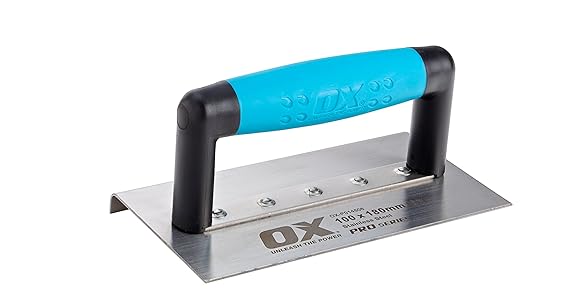 OX Medium Concrete Edger - Pro Cement Border Edger Finishing Trowel ...