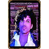 Amazon.com: Prince Poster Tin Sign Wall Art Sign Vintage Wall ...