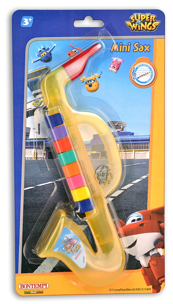 Toys & Games Bontempi Saxophone – Musical Instrument 322869 Translucent ...