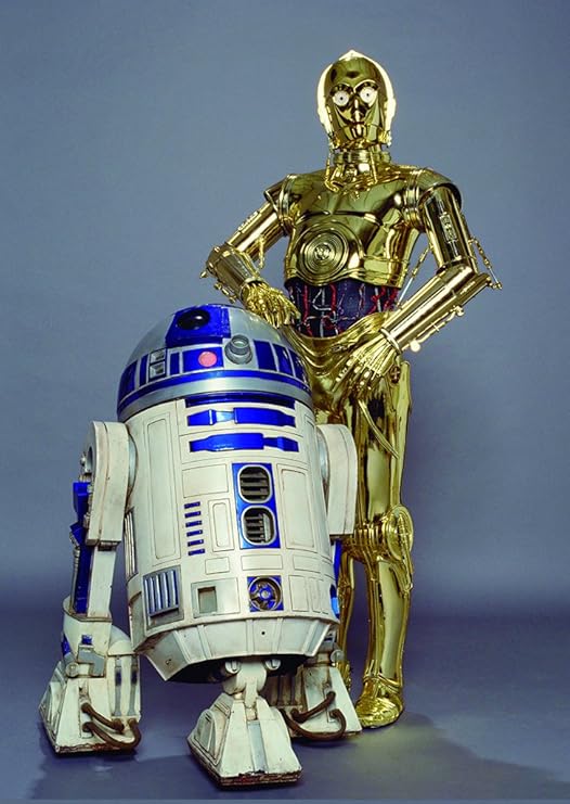 "Star Wars" R2-D2 C-3PO R2D2 C3PO Movie Poster [A2 Size 42.0 x 59.4 cm ...
