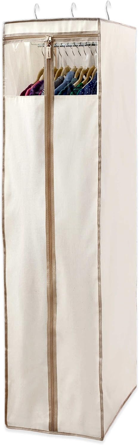 Amazon.com: Real Simple Garment Wardrobe Storage Bag, Easy to Store ...