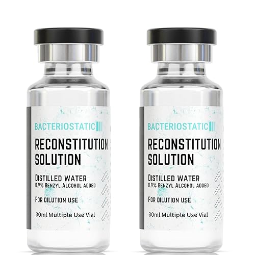 BACTERIOSTATIC Reconstitution Solution Pharma Grade 30 ml in Glass Vial ...
