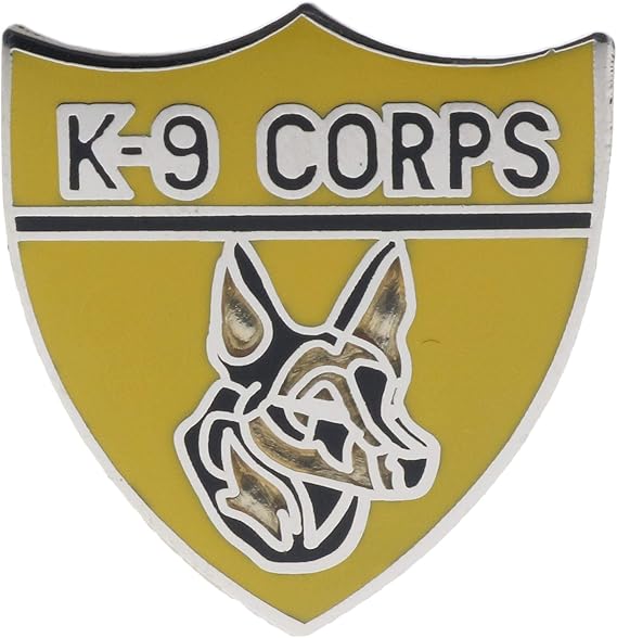 Amazon.com: K-9 Corps Insignia Hat or Lapel Pin HON14709 F3D26N: Clothing