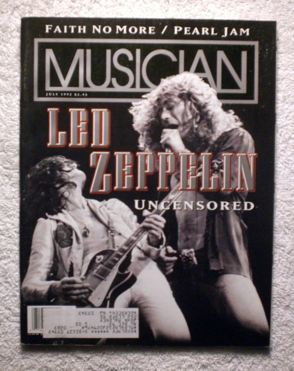 Amazon.com : Led Zeppelin - Musician Magazine - #165 - July 1992 ...