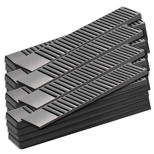 Composite Shims, Shims Leveling Wedges, 40 Pack 8-Inch Plastic Shims ...