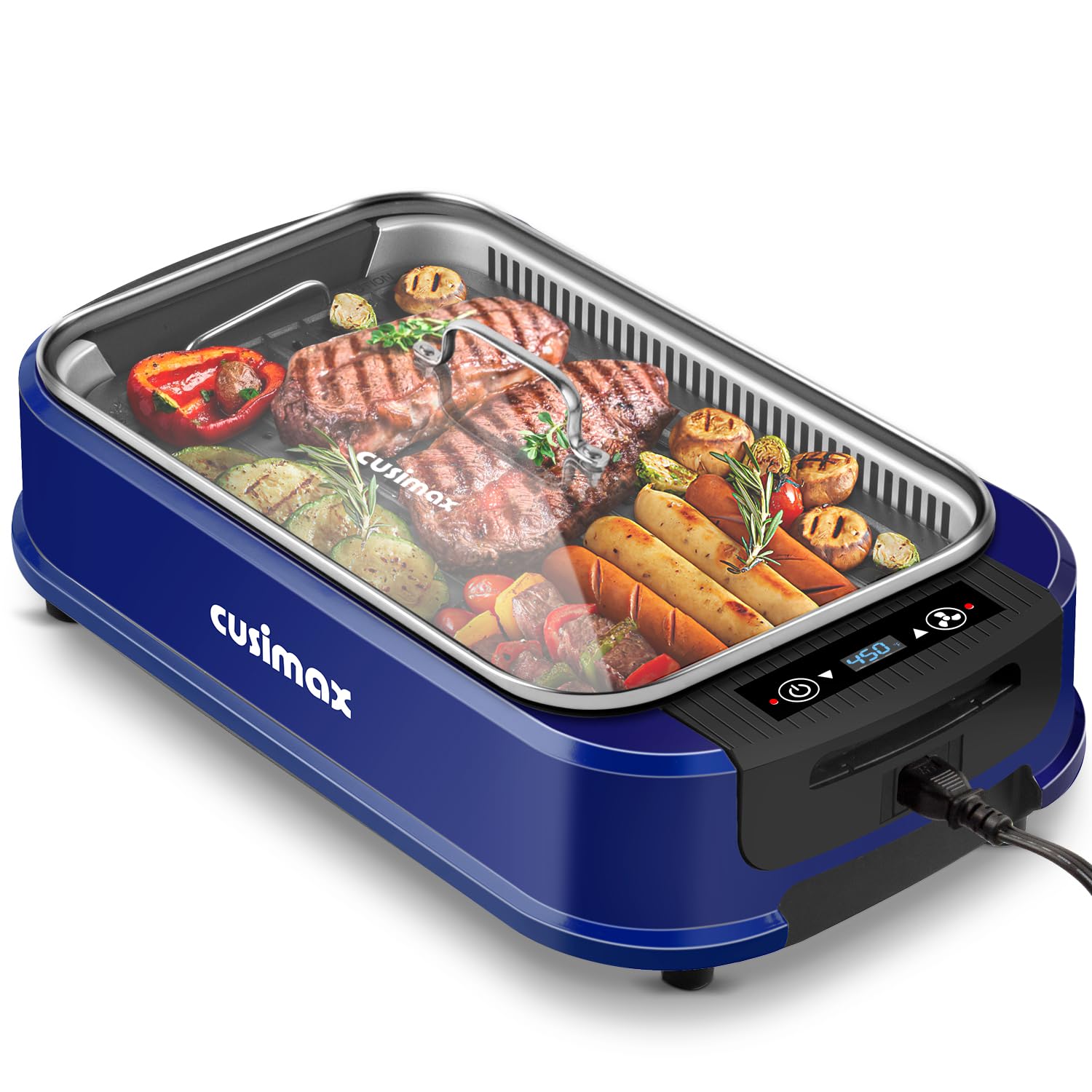 Mua CUSIMAX Smokeless Grill, 1500W Electric Indoor Grill with LED Smart ...