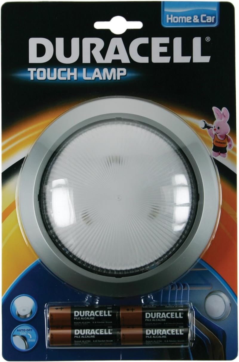 Duracell Touch Lamp with Adjustable Auto Off Power Save Function - 4 ...