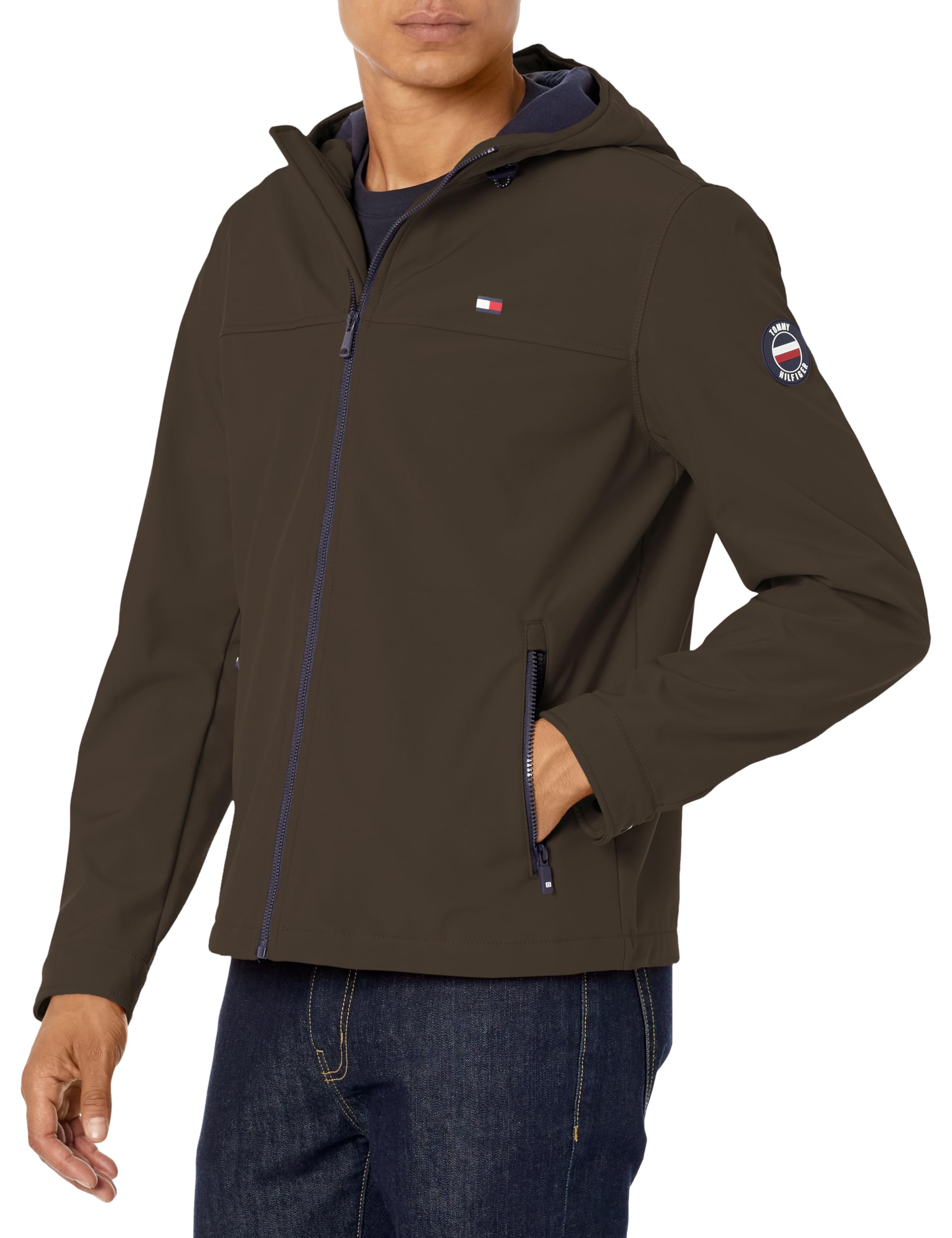 Mua Tommy Hilfiger Men's Soft Shell Water Resistant Hooded Jacket trên Amazon Mỹ chính hãng 2025 ...