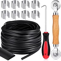 11 Pcs Screen Repair Kit 50ft 0.315 Inch Flat Screen Spline Screen ...