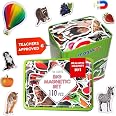 Amazon.com: Kids Animal Fridge Magnets - 110 Pcs in Gift Tin Box ...