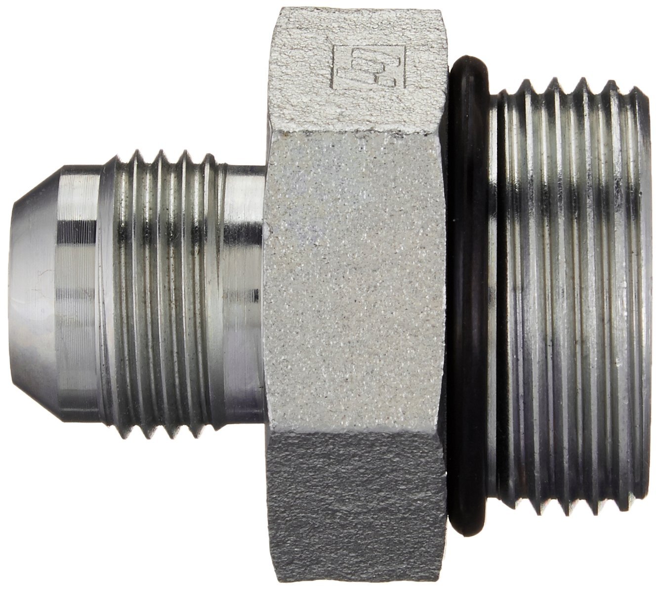 Straight 1/2 Tube OD JIC Male x 9/16-18 Male Straight Thread O-Ring ...