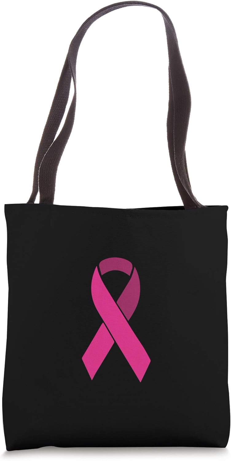 Amazon.com: Breast Cancer Awareness Pink Ribbon Survivor Gift Tote Bag ...