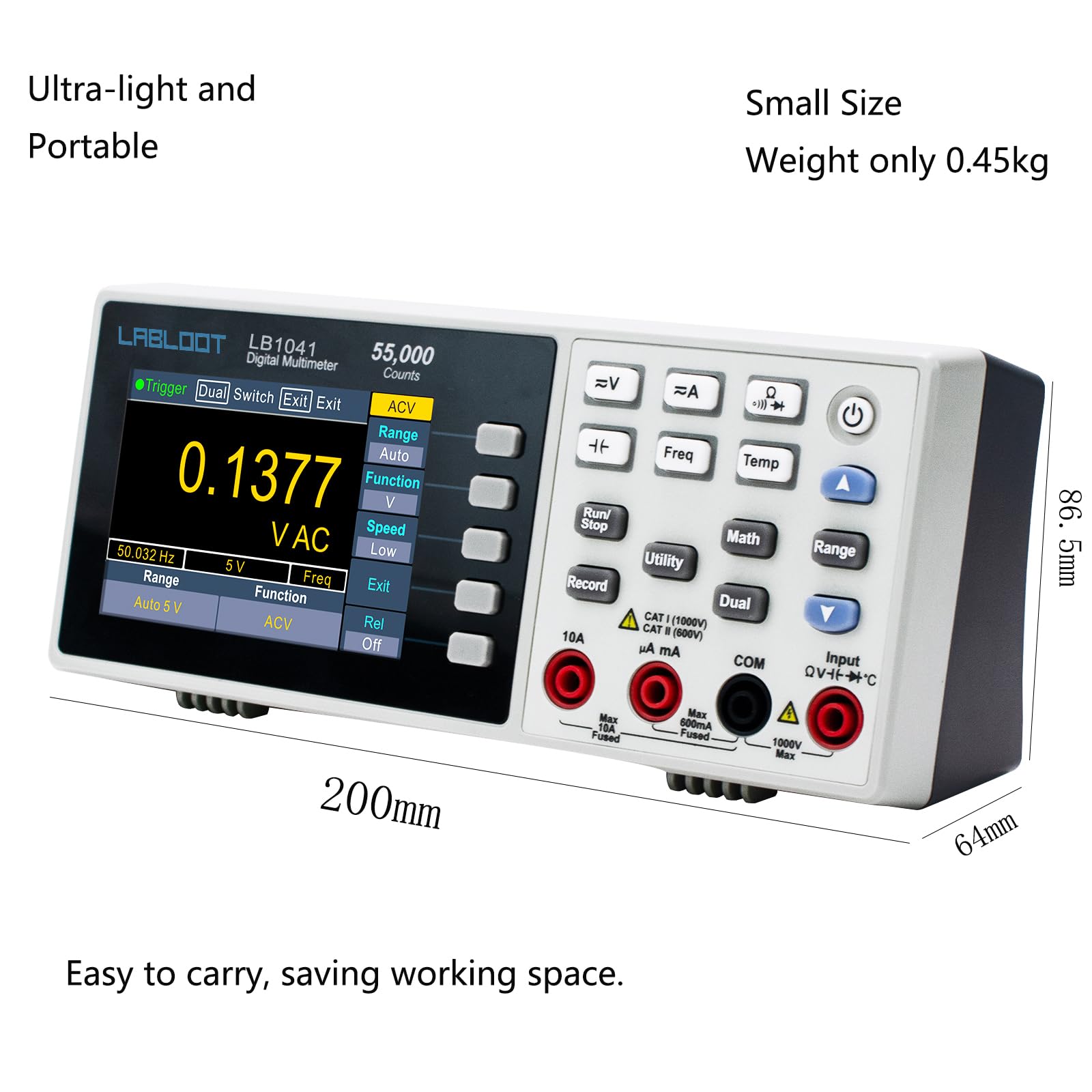 Mua LB1041 Bench Digital Multimeter 55000 Counts DC/AC Voltmeter ...