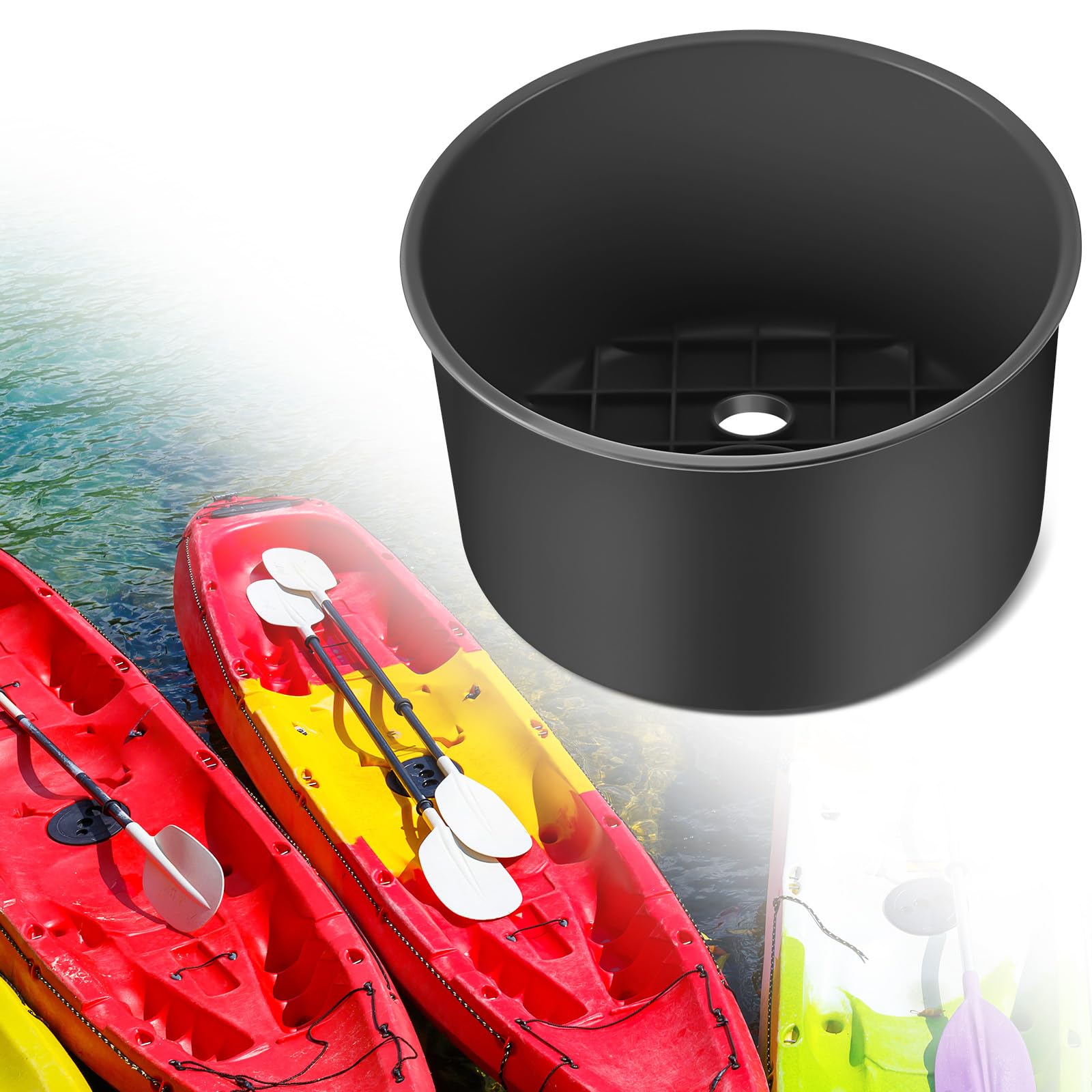 Teenyyou Hatch Bucket Container Polypropylene Plastic Angler Fishing ...