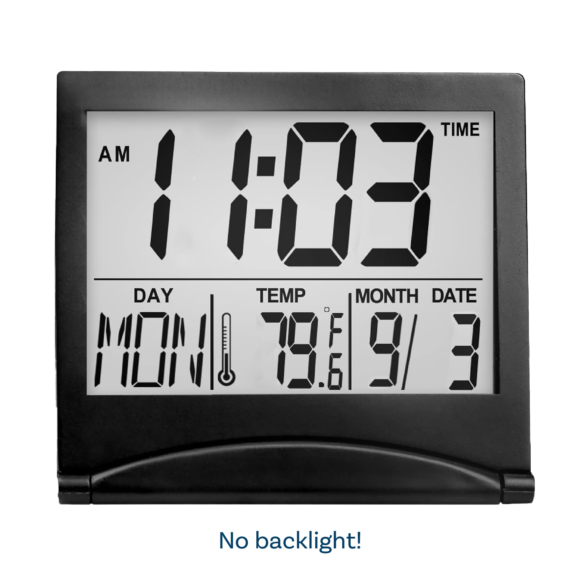 Mua MMOBIEL Digital Clock LCD Travel Alarm Foldable – Desk Top Clock ...