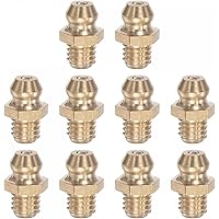 Amazon.com: uxcell 304 Stainless Steel Straight Grease Fitting M6 x 1mm ...