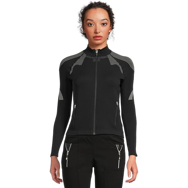 Amazon.com: Jamie Sadock Full Zip Sweater Jacket for Women