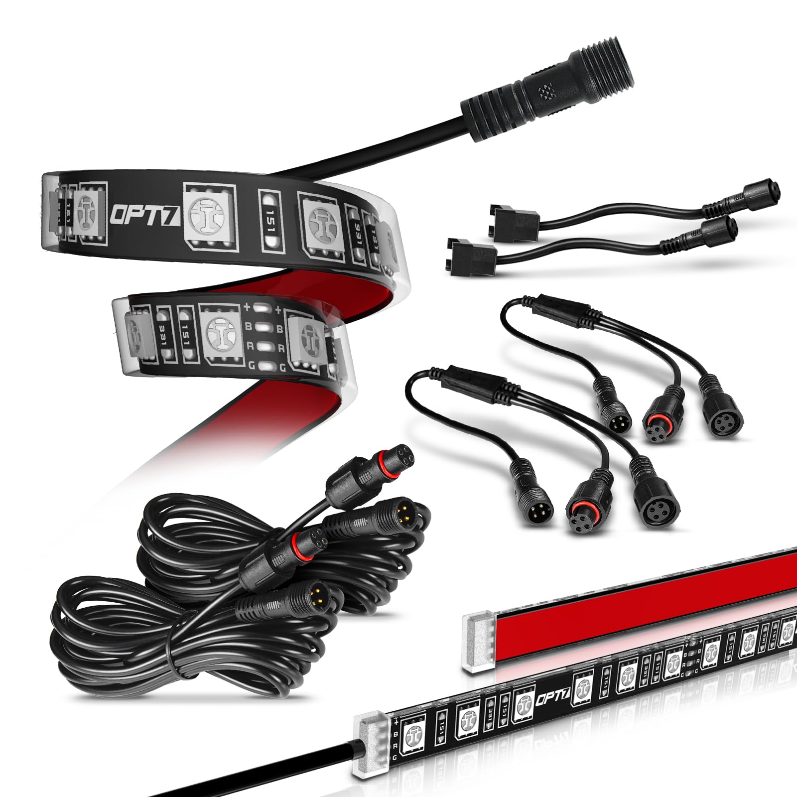 Mua Aura Single Row Expansion Pack - 2pc 12” LED Strips w/Splitters and ...