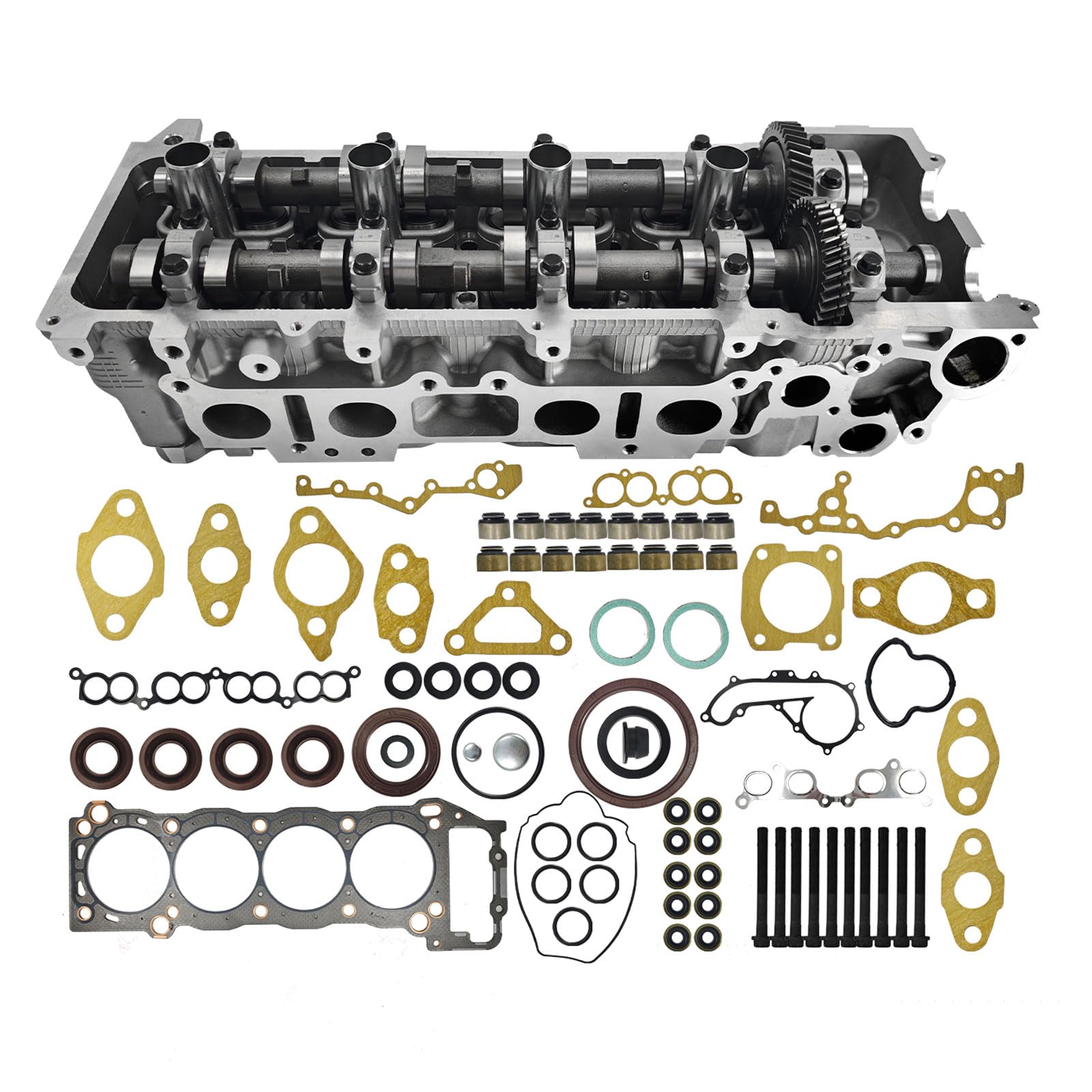 JaoRop NEW 11101-79276 Cylinder Head Assembly w/Bolts Fits For 1996 ...