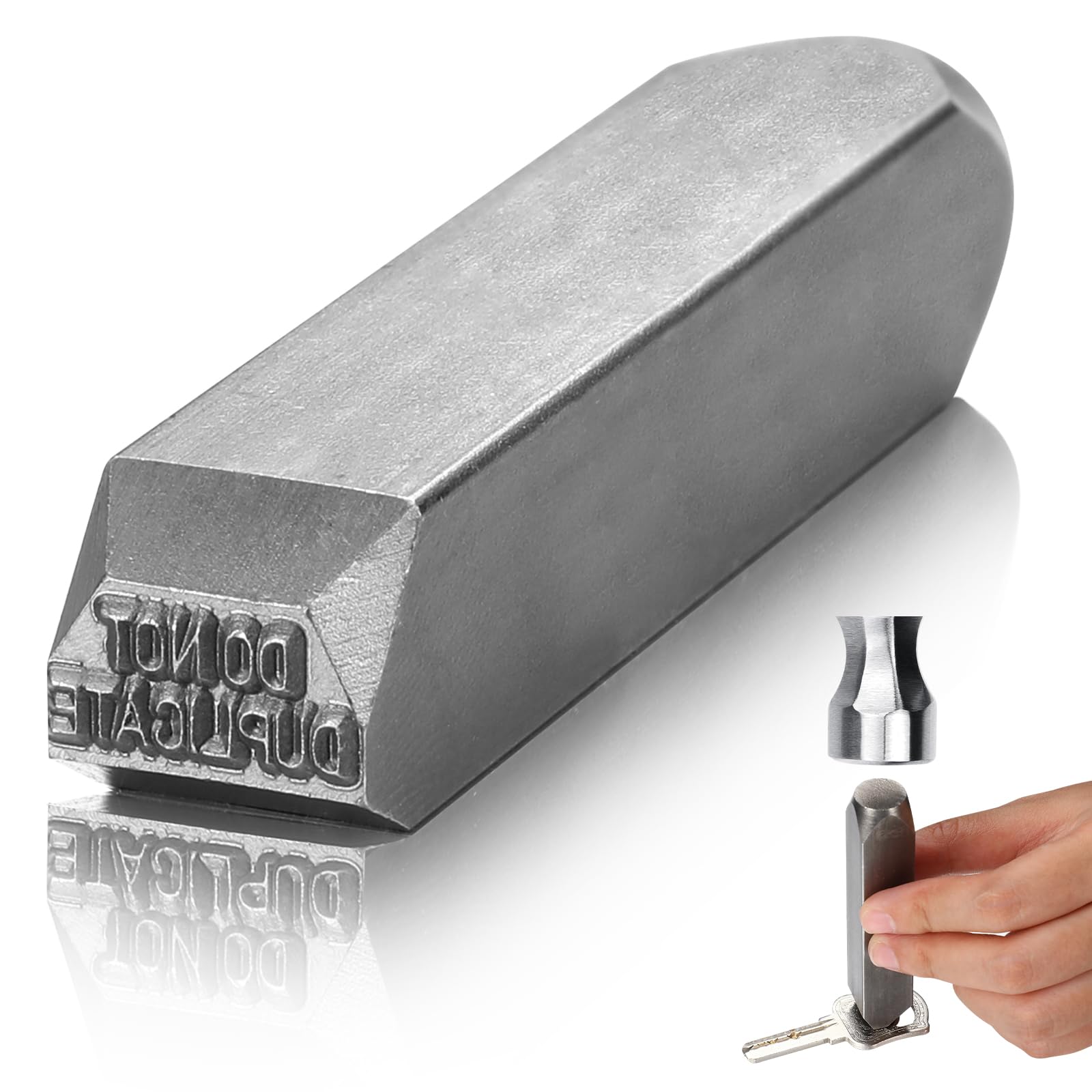 Pasimy Metal Stamps for Key Do Not Duplicate Stamp Key Punch 1/16 ...