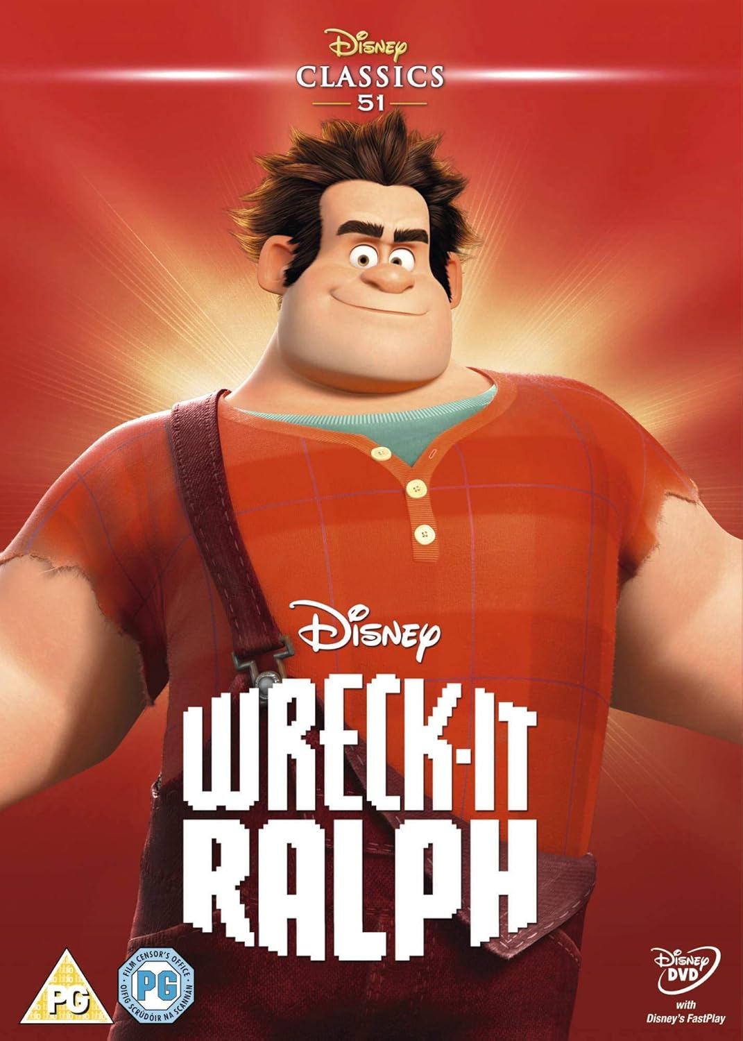 Wreck-It Ralph 2013 Limited Edition Artwork Sleeve DVD: Amazon.co.uk ...