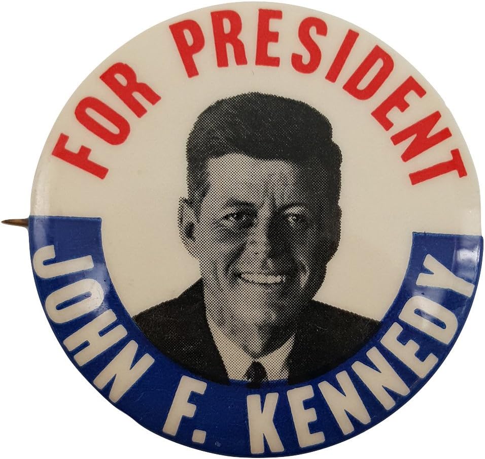 Amazon.com: John F Kennedy for President ORIGINAL 1960 Vintage Campaign ...