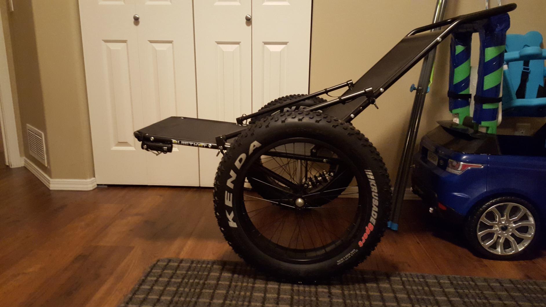 $16/mo - Finance QuietKat Two Wheel Game Cart, FatTire Off Road Cargo ...