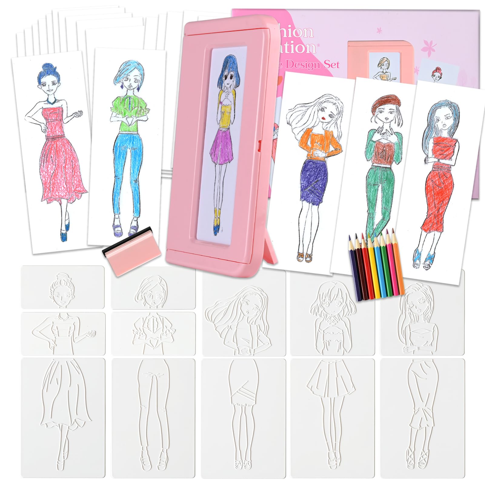 LISUNQUE Fashion Creativity Kits, Creativity Design Kit DIY Arts for ...